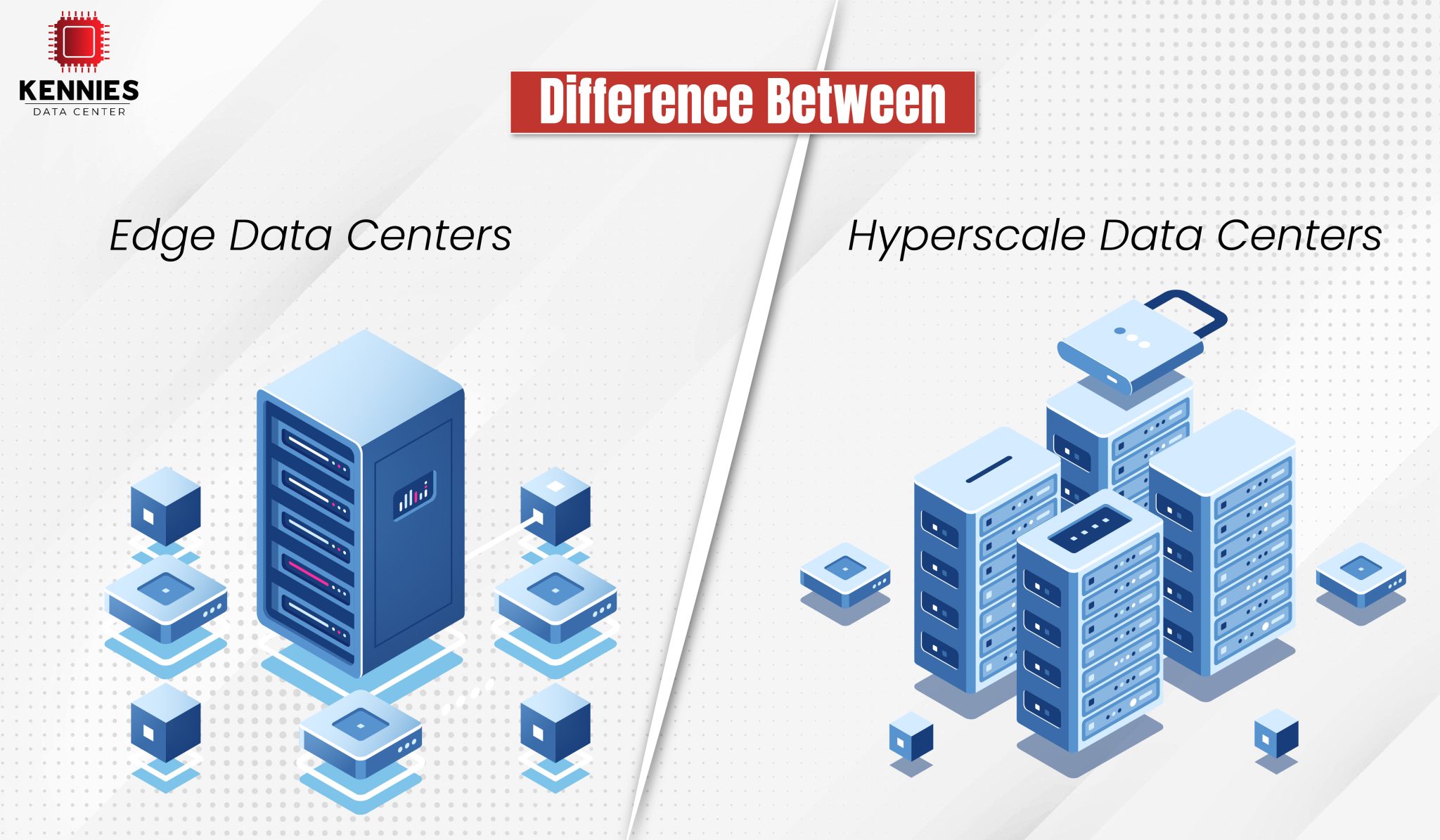 Edge Data Centers vs. Hyperscale Data Centers: What Sets Them Apart? - Kennies Data Center